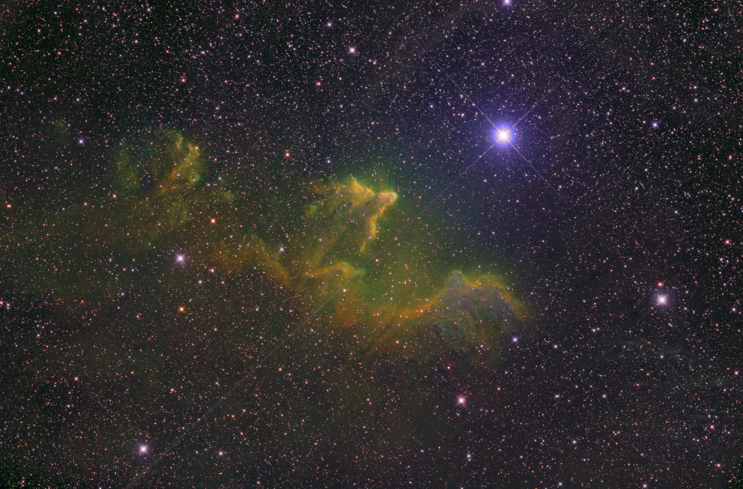 IC59/63 (Gamma Cassiopeiae Nebulas) | Hellas Sky