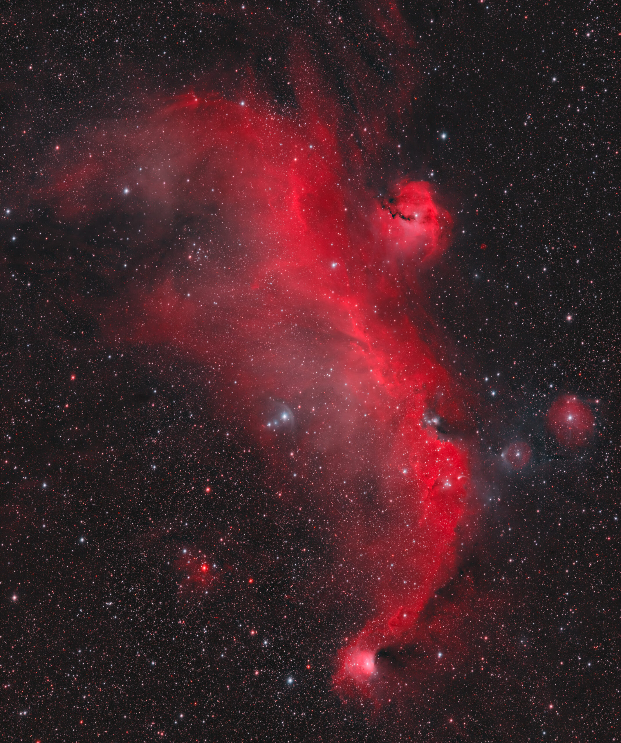 IC2177 (Seagull Nebula) 2 Panels | Hellas Sky